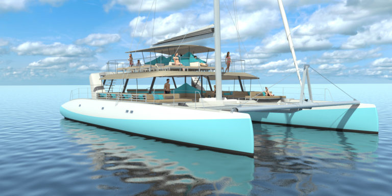 70 foot catamaran - Ocean Voyager